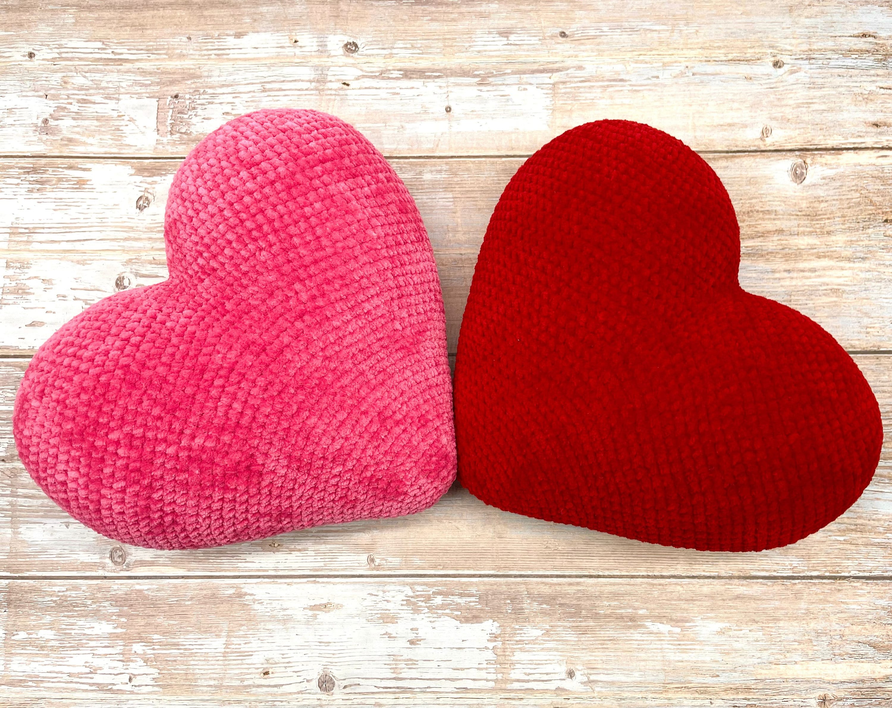 Crochet Heart Cushion Pattern, Amigurumi Heart Pillow Pattern, Crochet ...