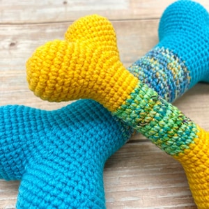Crochet Dog Bone Pattern, Amigurumi Bone Pattern, Crochet Dog Toy ...