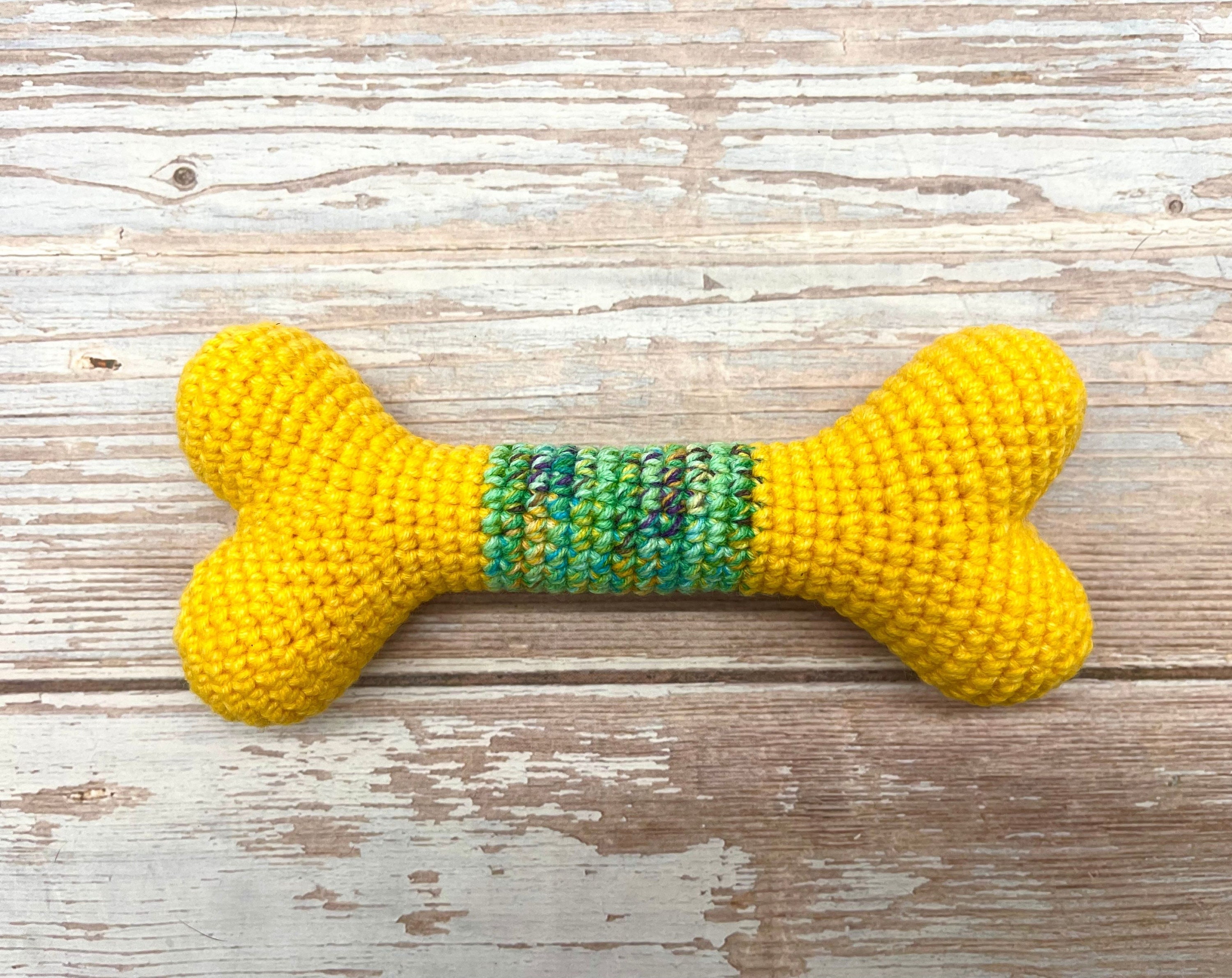 Crochet Dog Bone Pattern, Amigurumi Bone Pattern, Crochet Dog Toy ...