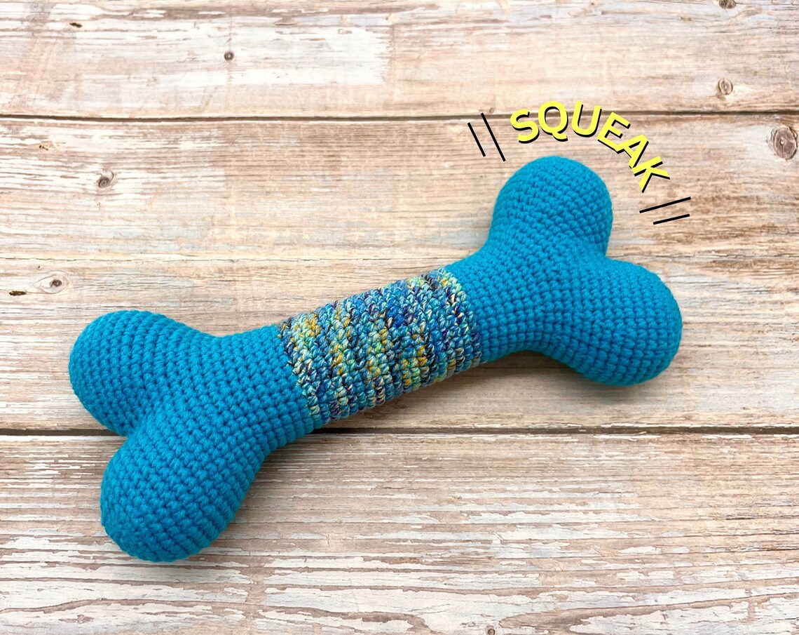 Crochet Dog Bone Pattern, Amigurumi Bone Pattern, Crochet Dog Toy ...