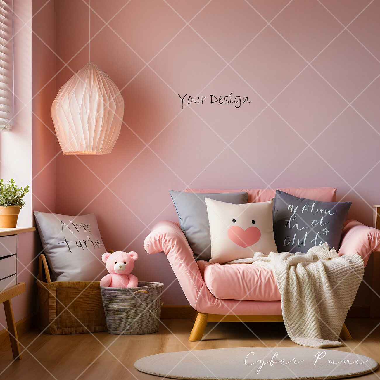 Frame Mockup Bundle, Interior Frame Mockup, Square Art, Template ...