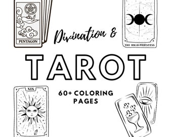 Coloring Tarot - Etsy