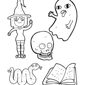 Witchcraft & Divination 50 Coloring Pages - Etsy
