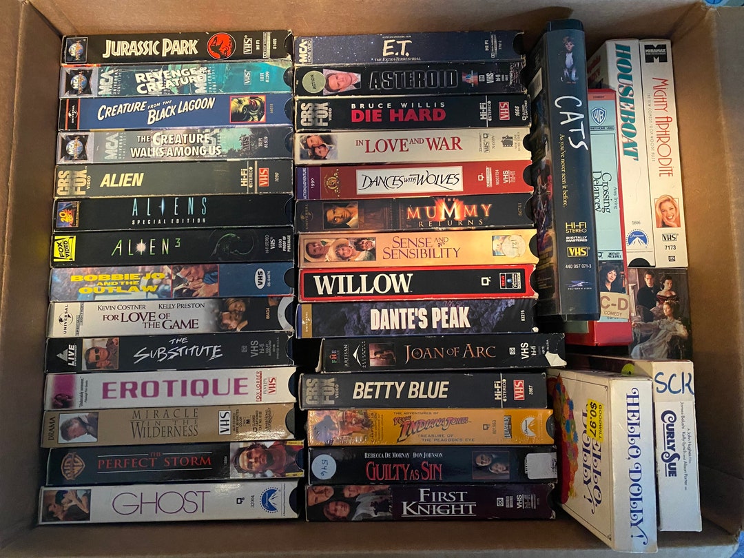 VHS Movies Pick & Choose 1 or More! Lot #23 - Etsy