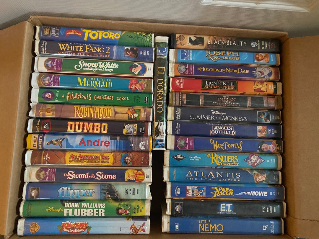 VHS Movies Pick & Choose 1 or More Lot 20 - Etsy