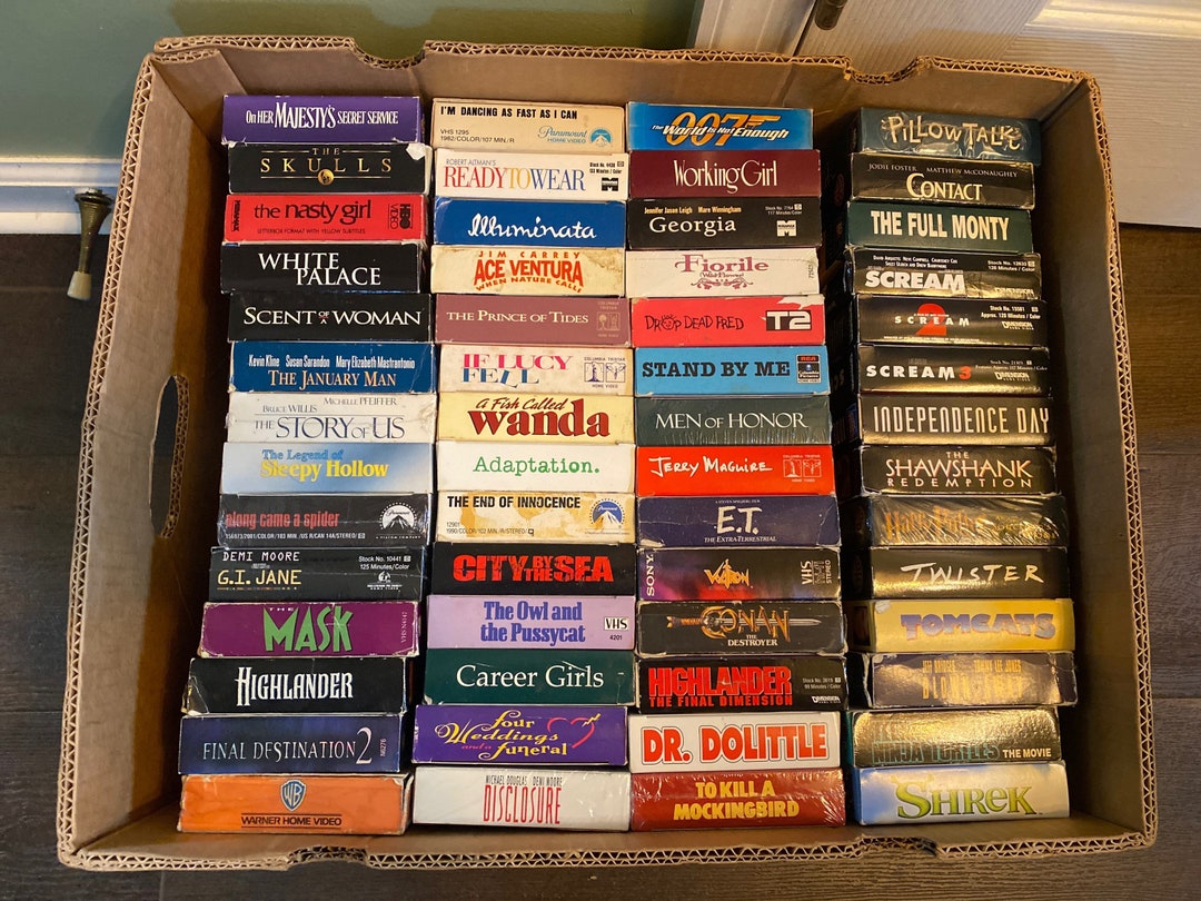 VHS Movies Pick & Choose 1 or More! Lot #3 - Etsy