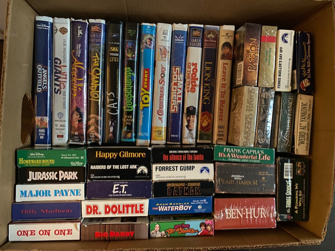 VHS Movies Pick & Choose 1 or More! Lot #32 - Etsy