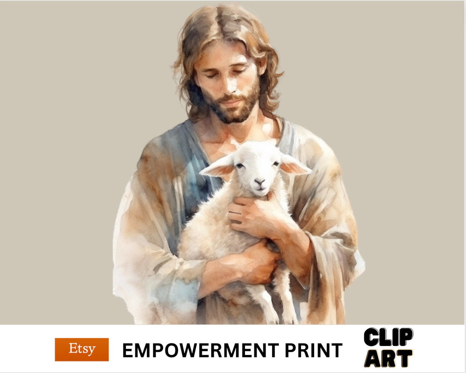 Jesus Lamb Clip Art | Transparent Background | Christian Clip Art - Etsy