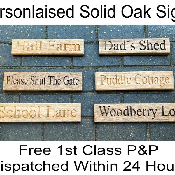 Wooden Signs - Etsy UK