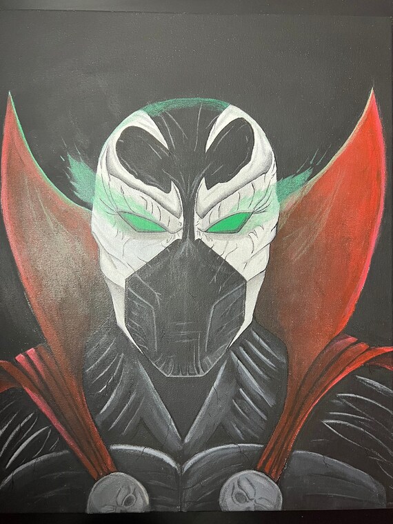 Original Spawn Portrait Painting - Etsy