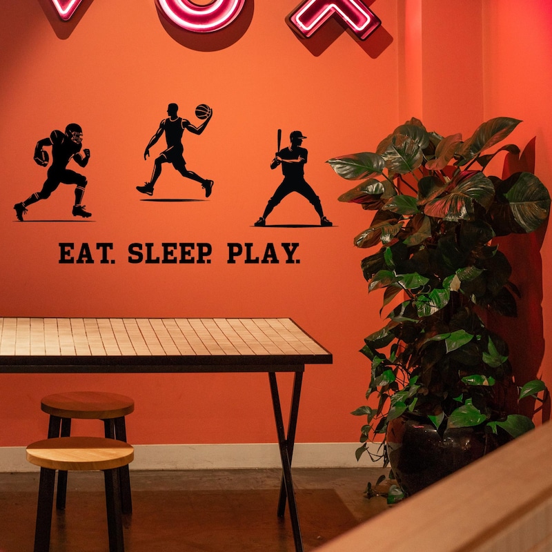 Sports Wall Decal - Etsy