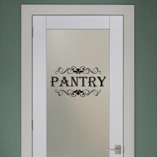 Pantry Decal - Etsy