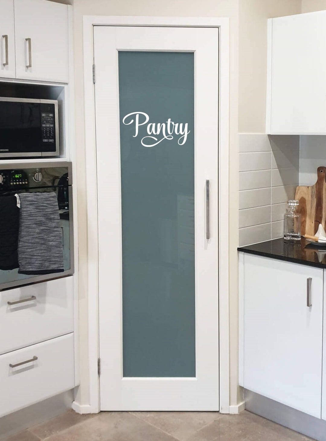 Pantry Decal Vinyl Wall Decal Kitchen Labels Pantry Door Pantry Wall ...
