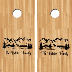 Cornhole Decals - Etsy