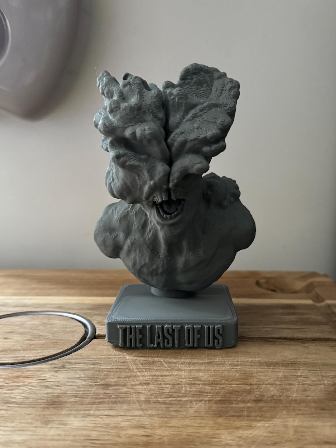 3D Printed Clicker Bust Figure/model the Last of Us Primed Ready to ...