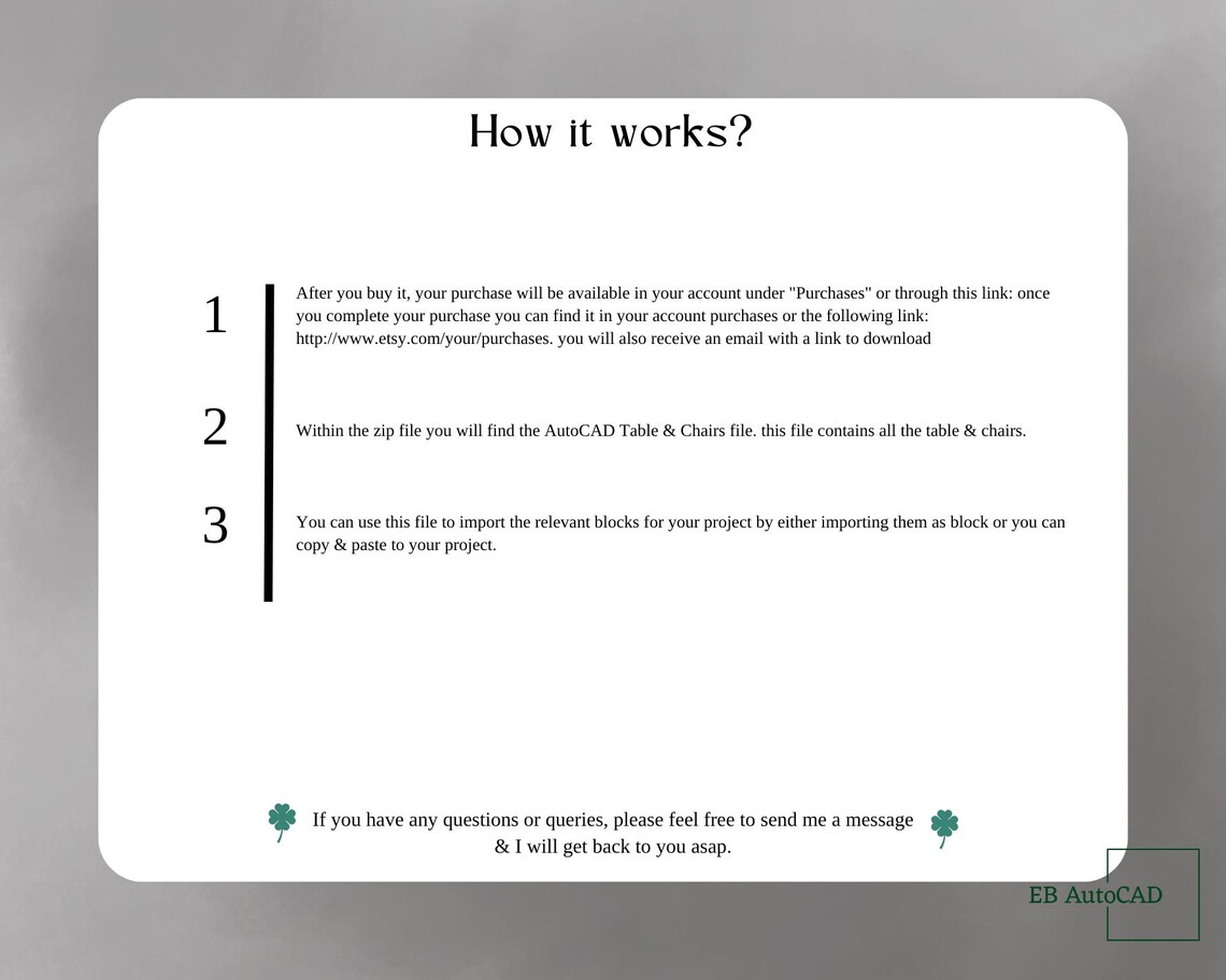 Autocad Dining Room Blocks - Etsy