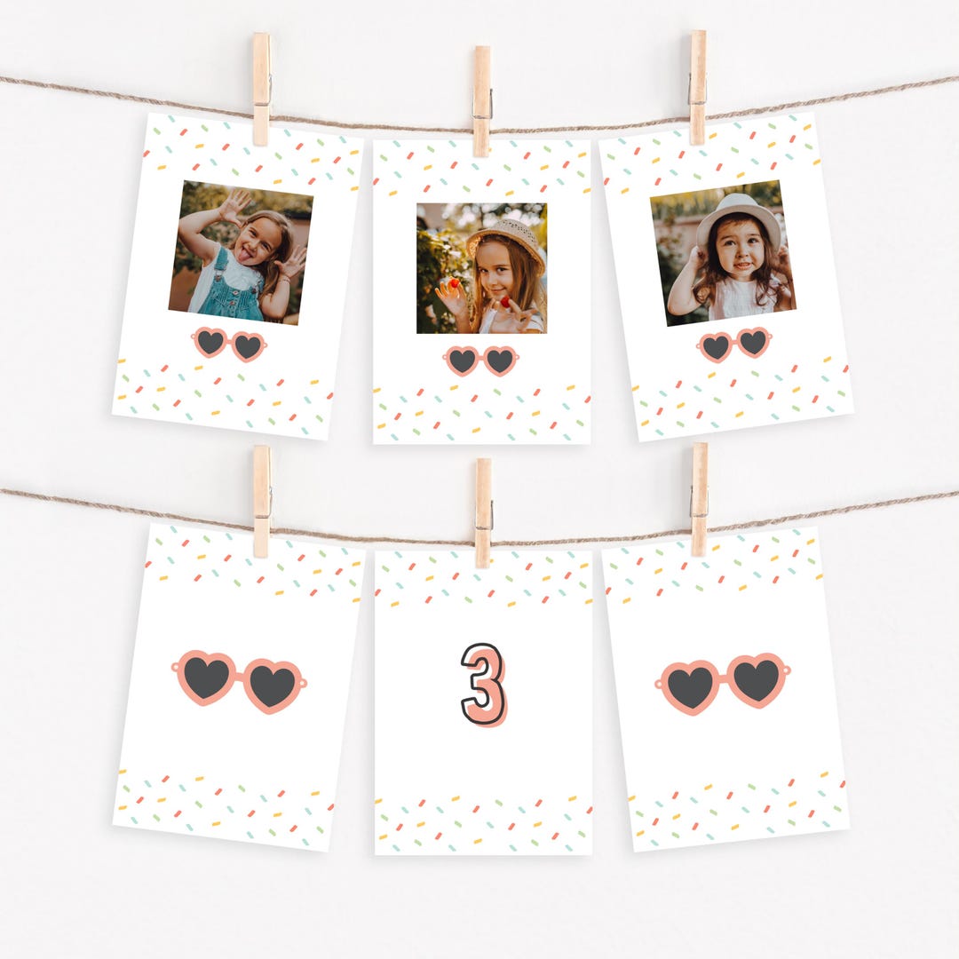 Little Miss Threenager Birthday Decorations Editable 3rd Birthday ...