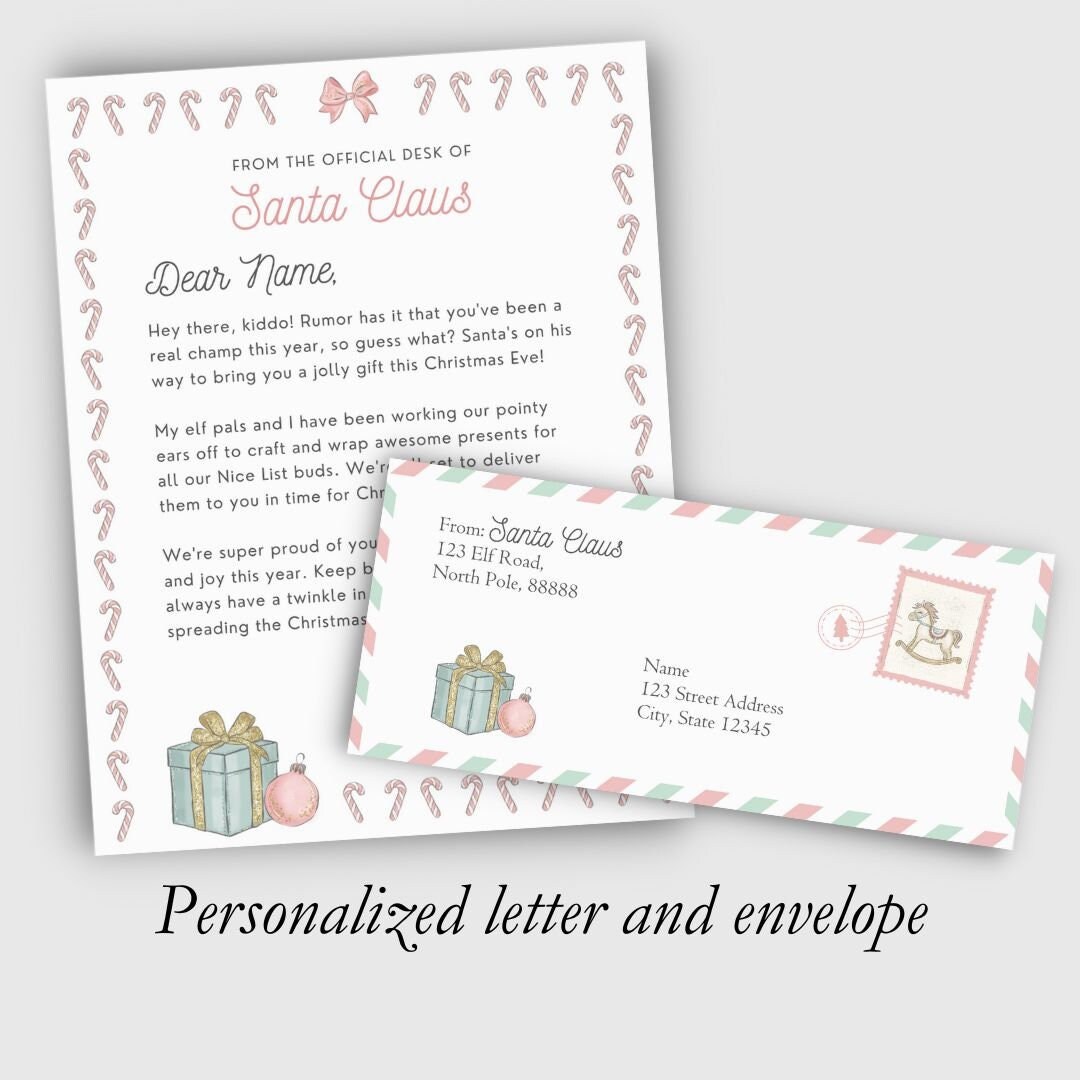 Letter From Santa - Create Personalized Letters From Santa With With ...
