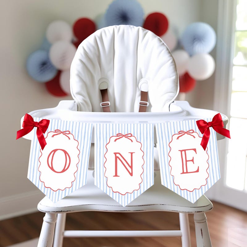 High Chair Banner - Etsy