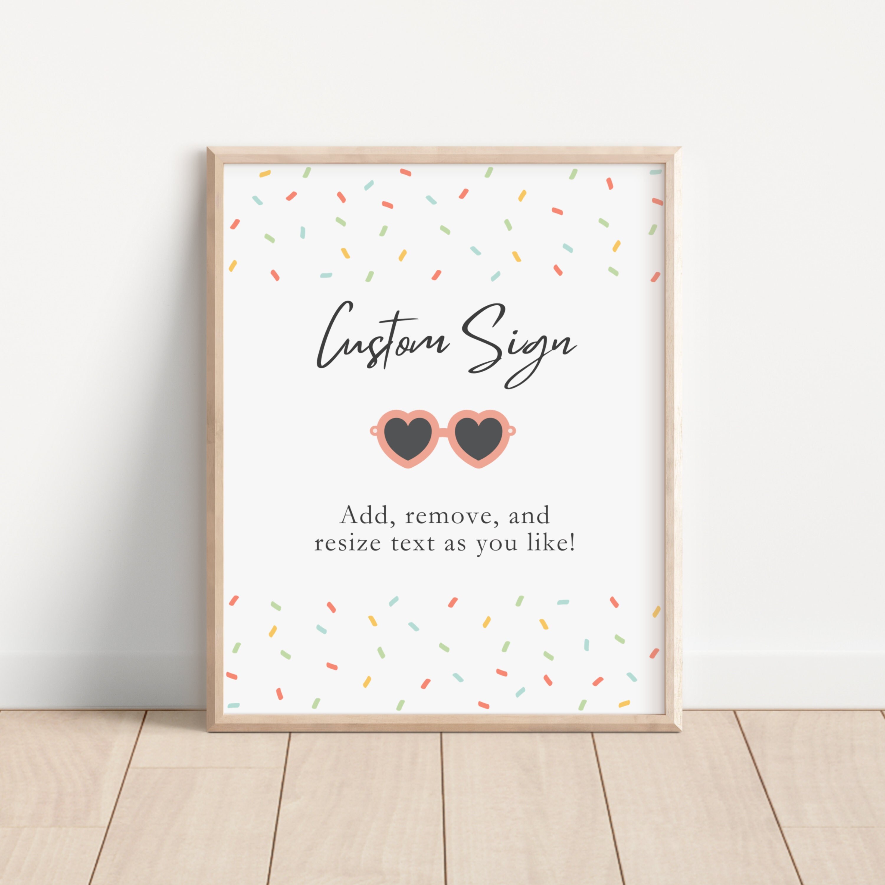 Custom Threenager 3rd Birthday Sign Threenager Birthday Decorations ...