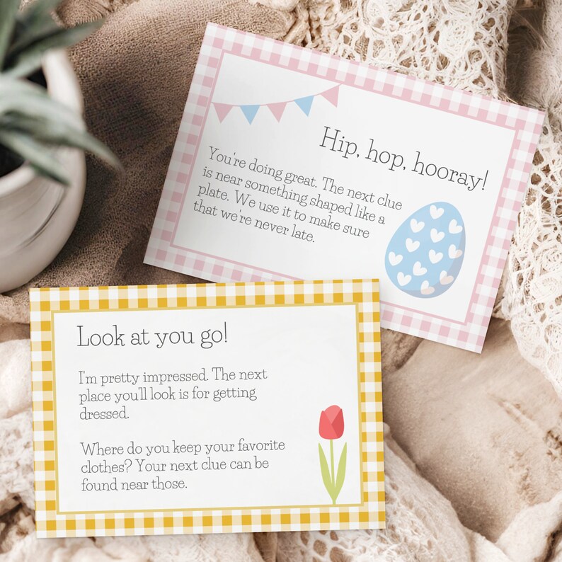 Printable Easter Scavenger Hunt Clues Games for Easter Printable ...