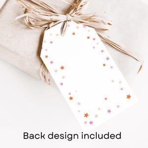 Pink Halloween Tags Printable - Halloween Favor Tags for Halloween ...