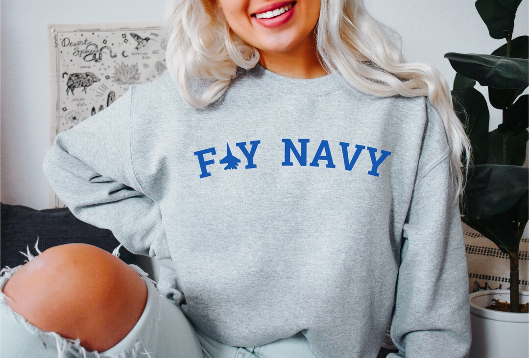 Fly Navy Sweatshirt, Girl Pilot Sweatshirts, Pilot Sweatshirts ...