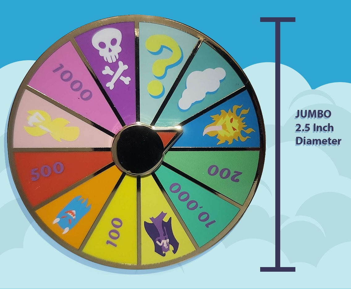 Neopets Wheel of Excitement Enamel Pin - Etsy