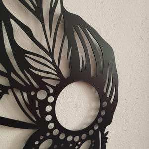 Native American Woman Wall Decor, Red Indian Woman Metal Wall Decor ...