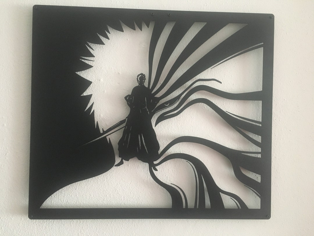 Anime Metal Wall Art, Anime Metal Wall Decor,anime Room Wall Art,anime ...