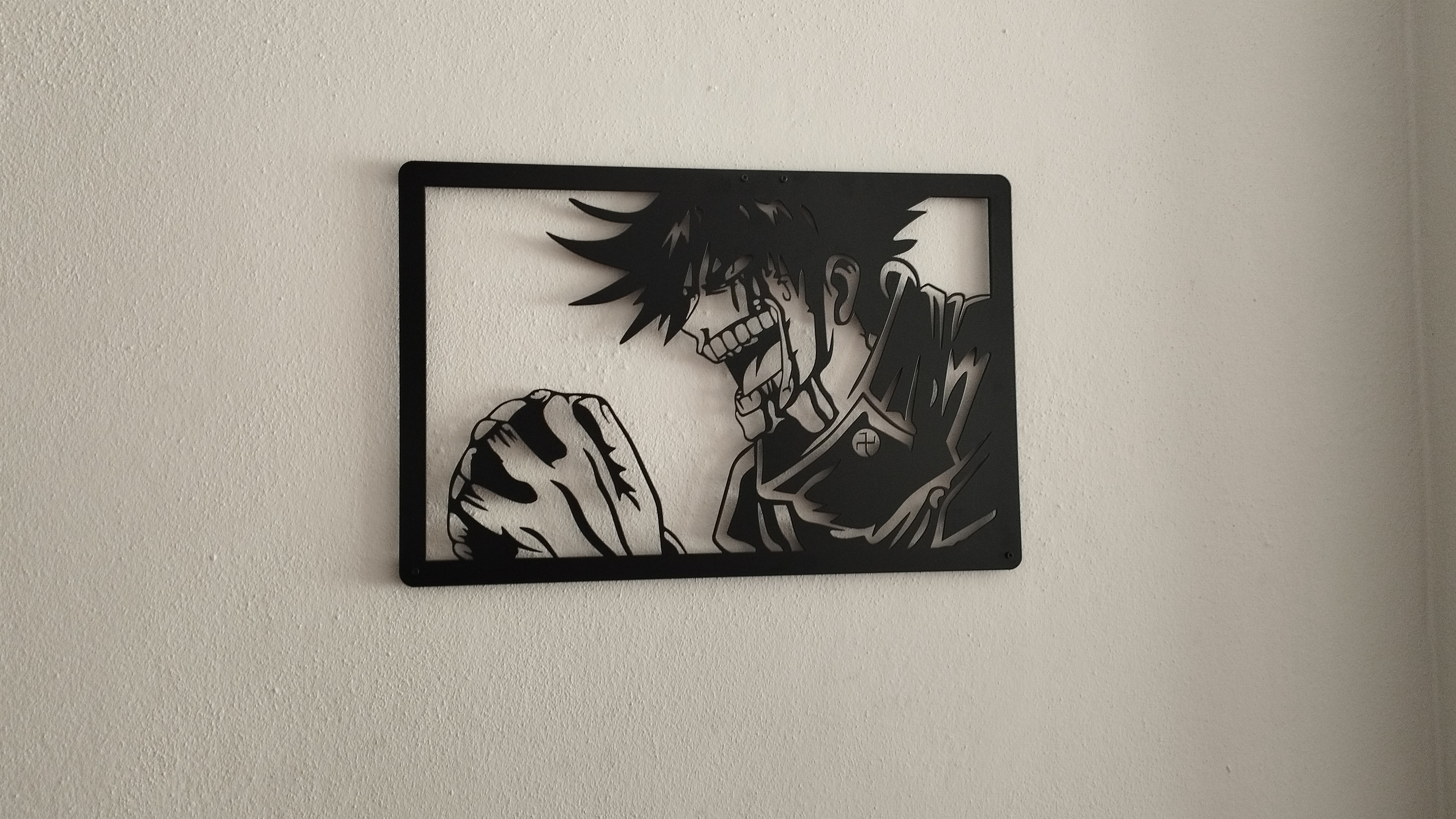Anime Metal Wall Art, Anime Metal Poster, Anime Wall Decor, Anime Metal ...