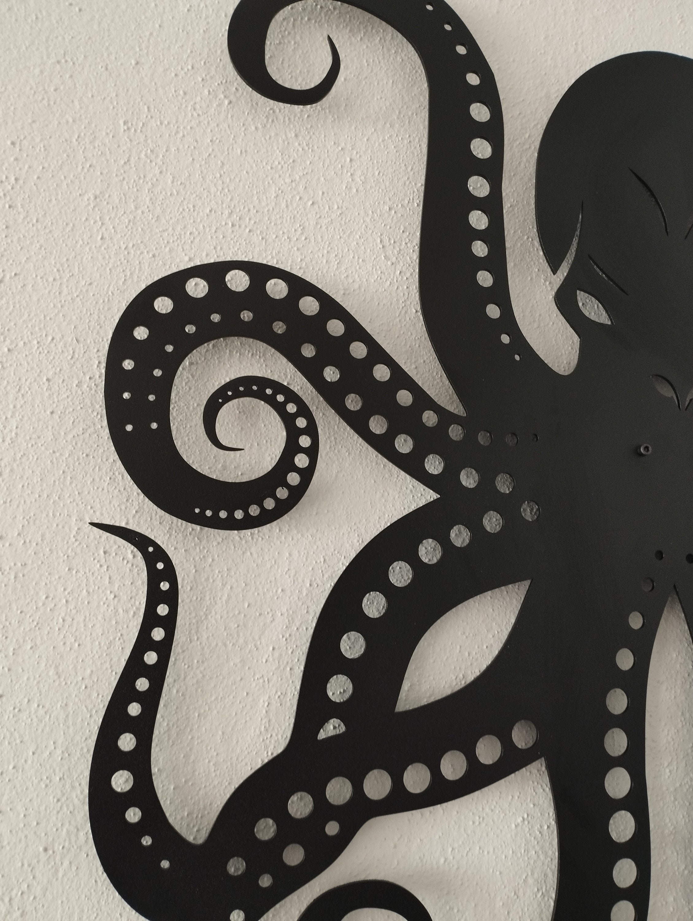 Octopus Metal Wall Art, Octopus Art, Octopus Gift for Octopus Lover ...