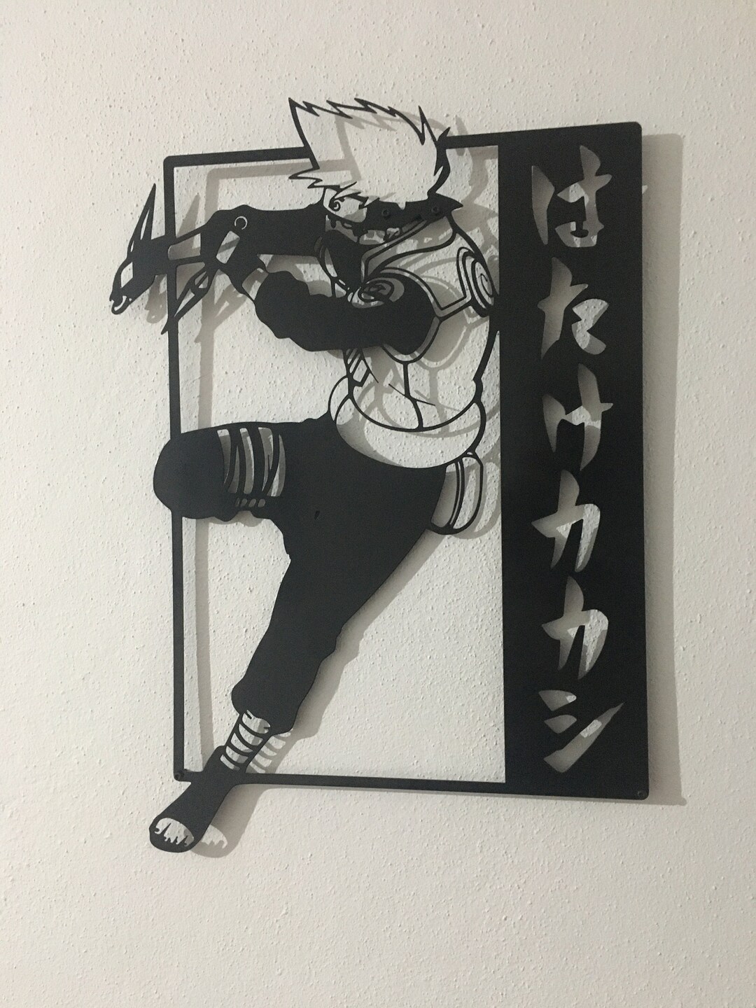 Sensei Anime Decor , Anime Metal Wall Art, Anime Bedroom Decor, Anime ...
