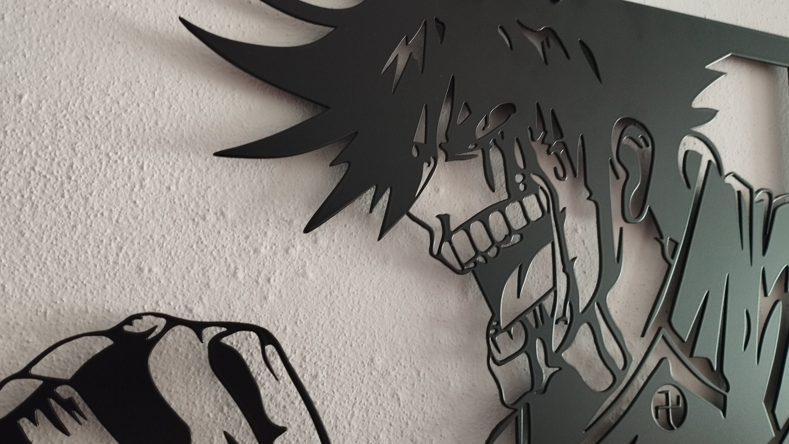 Anime Metal Wall Art, Anime Metal Poster, Anime Wall Decor, Anime Metal ...