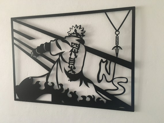 Anime Metal Wall Decor Anime Metal Wall Art Anime Birthday - Etsy