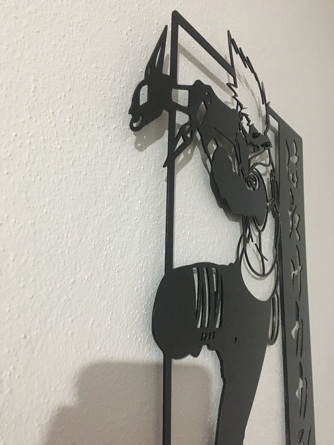 Sensei Anime Decor Anime Metal Wall Art Anime Bedroom - Etsy