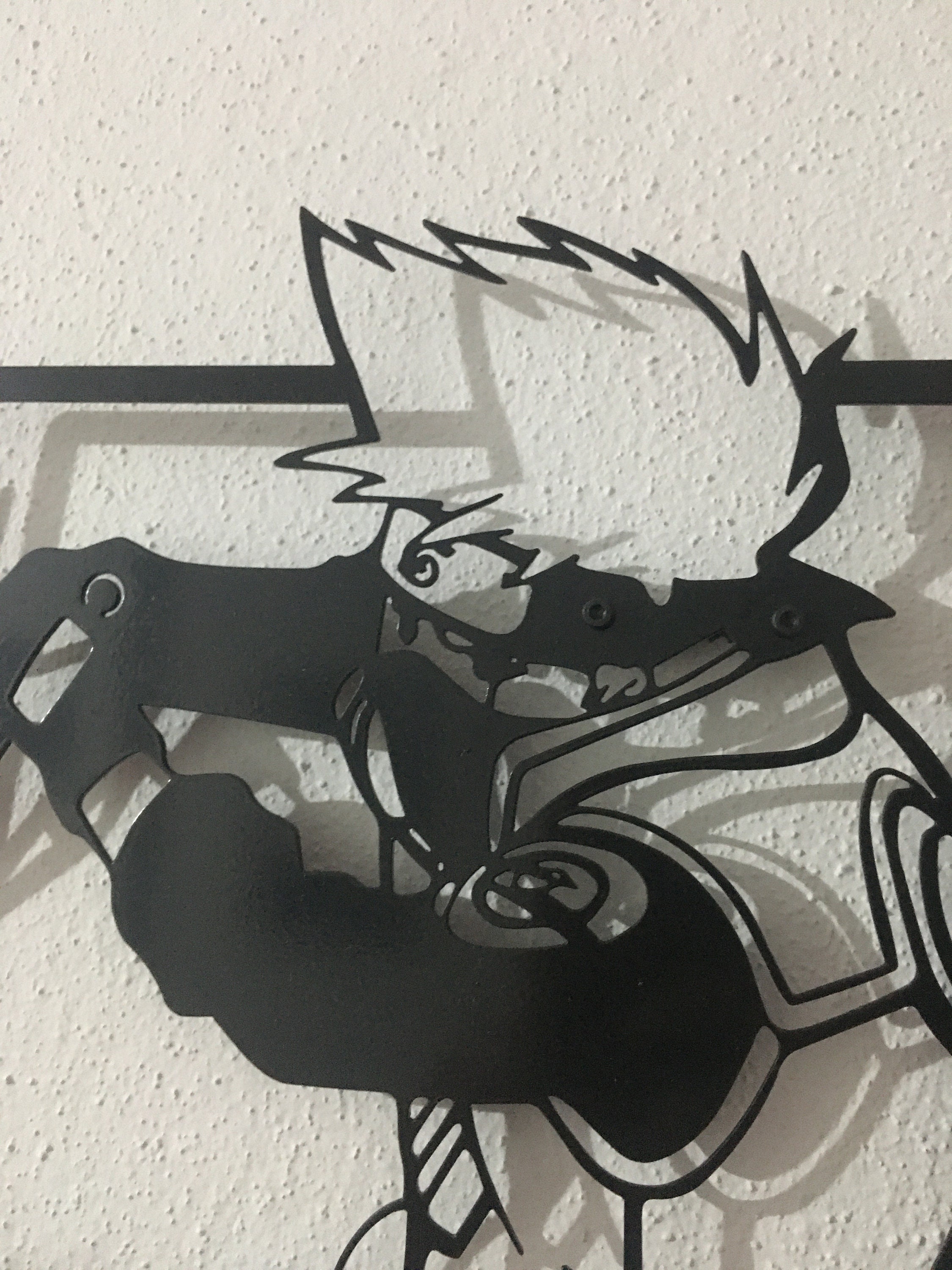 Sensei Anime Decor , Anime Metal Wall Art, Anime Bedroom Decor, Anime ...