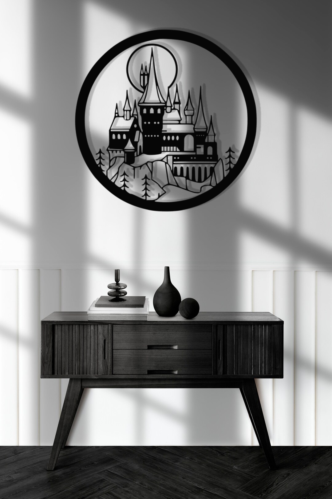 Wizard School Metal Wall Art,magic Wall Decor,halloween Decoration ...