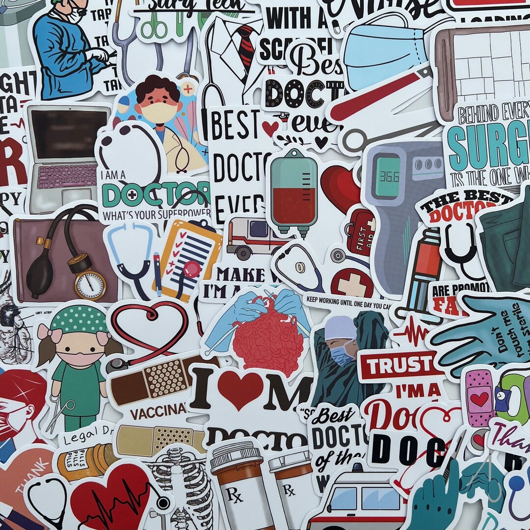 10 Doctor Stickers - Etsy