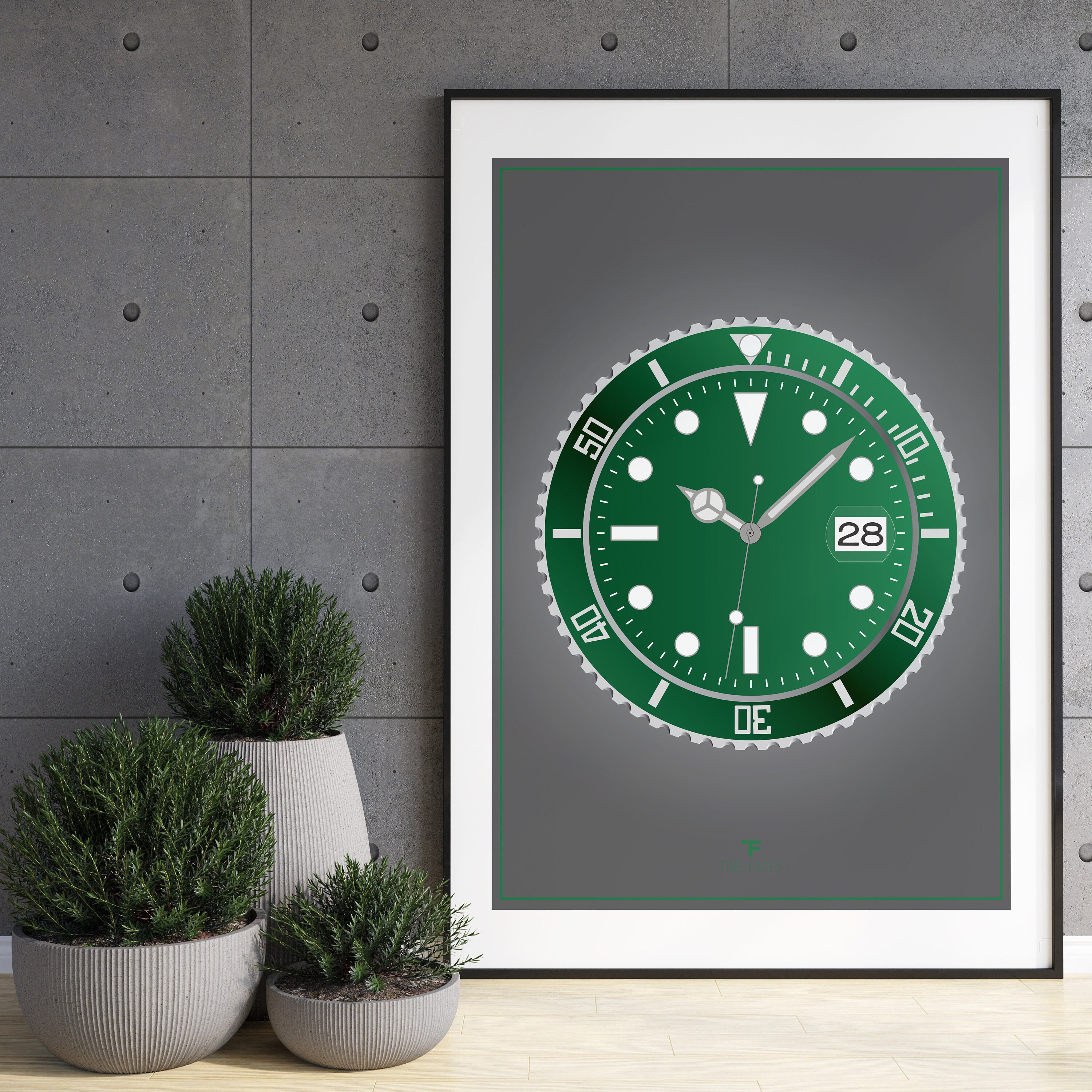 Rolex Submariner HULK, Watch Printable Wall Art, Watch Print, Digital ...