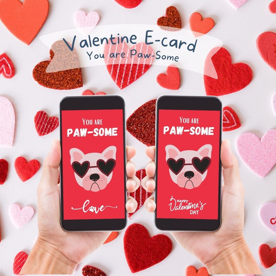Valentines Animated Ecard | I Love You | You Are Paw-some | Greeting ...