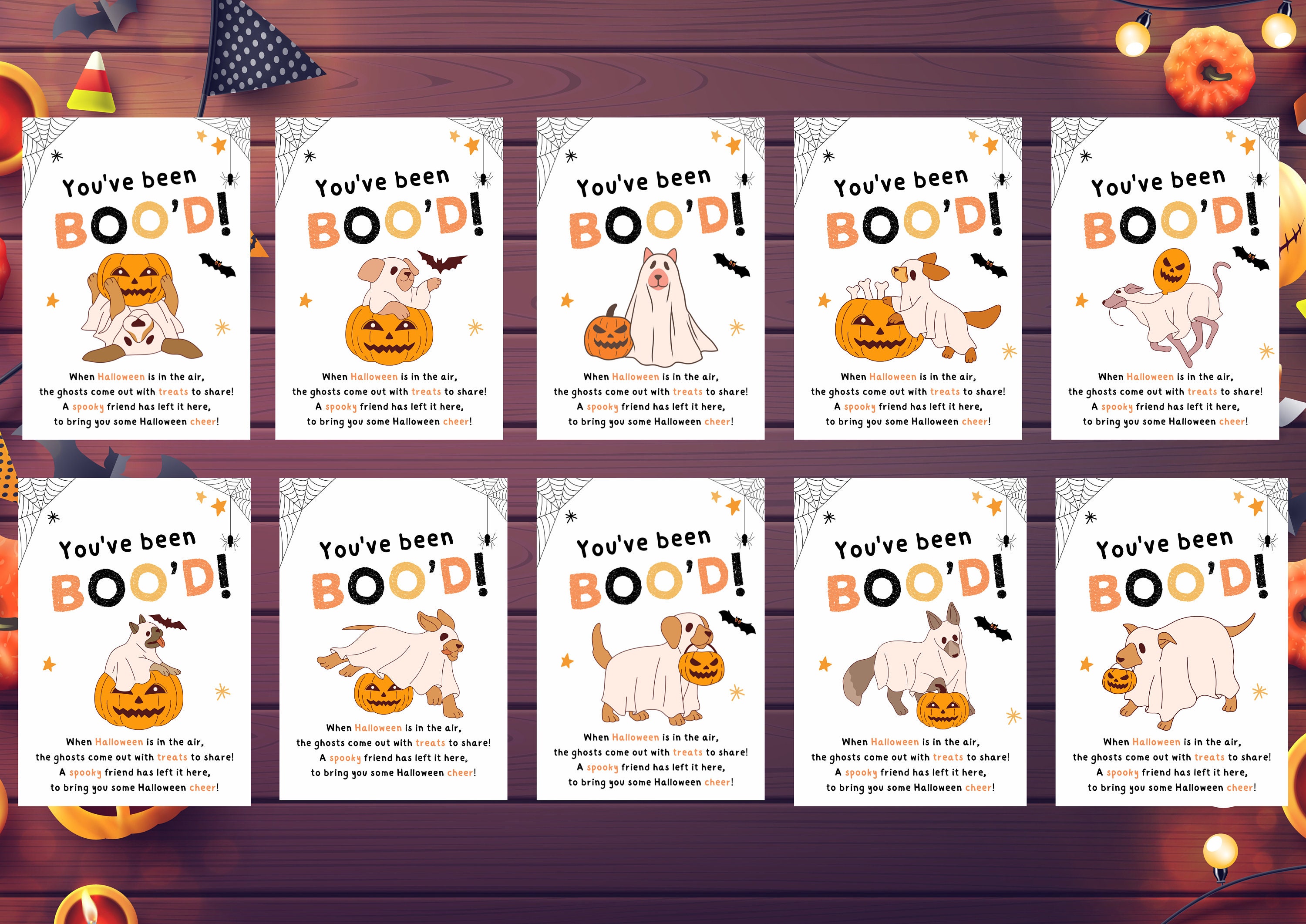 Printable Halloween Boo Basket Sign, You've Been Boo'd, Halloween ...