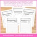 Positive Behavior Intervention Worksheets, Students Behavior Reflection ...