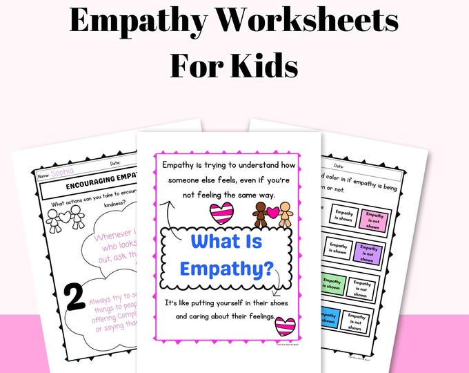 Empathy Bingo Printable PDF for Kids | Empathy Activities, Exercises ...