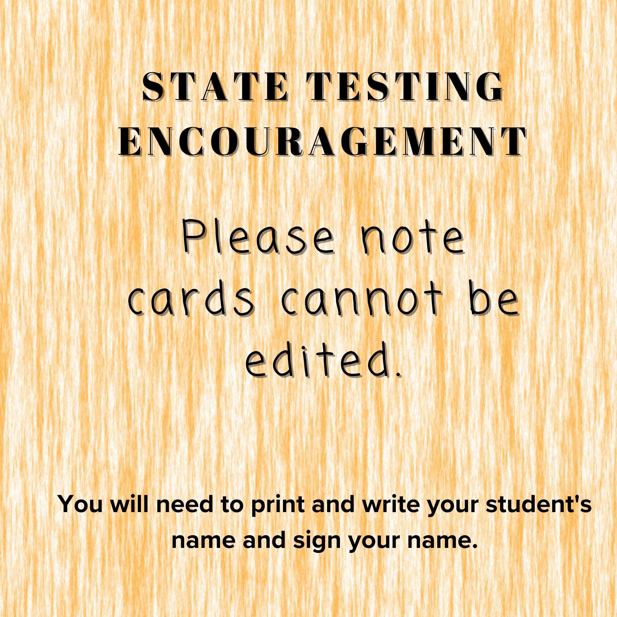 Test Motivation Cards & Coloring Pages: Student Encouragement Notes ...