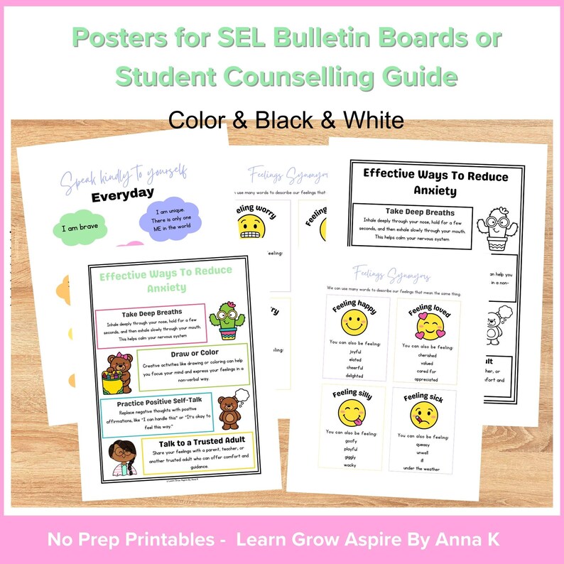 Emotional Regulation and Coping Skills for Kids, Identifying Emotions ...