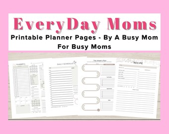 Mom Life Planner Everything Mom Planner New Mom Planner - Etsy