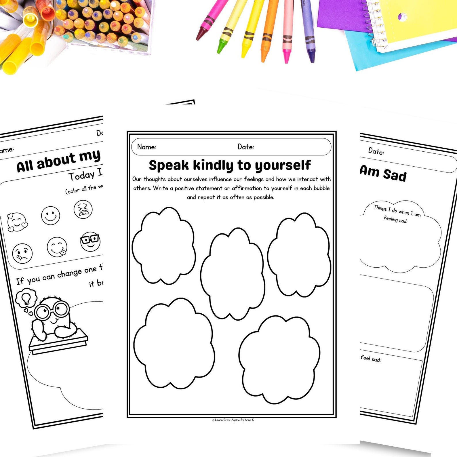 Emotional Regulation and Coping Skills for Kids, Identifying Emotions ...