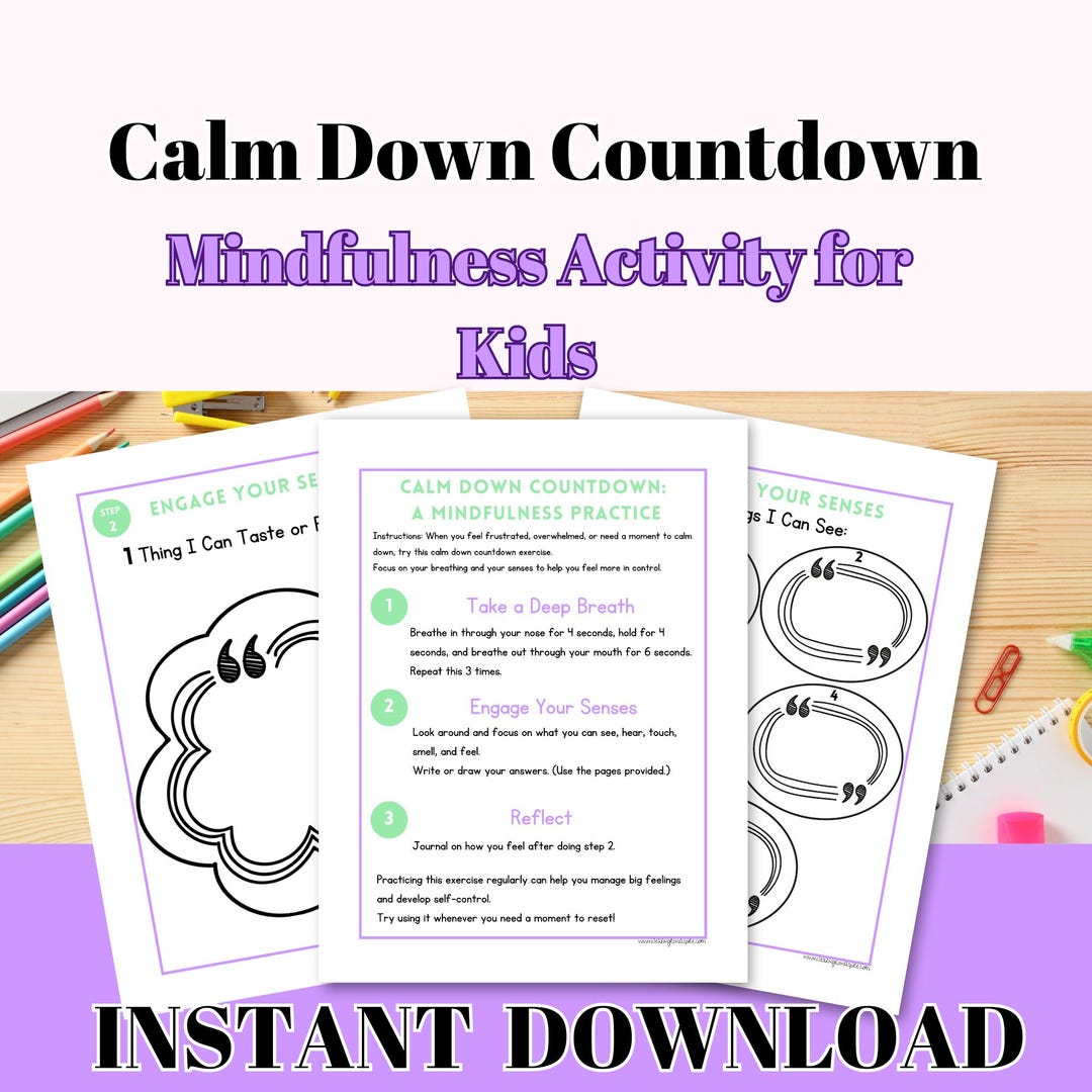 Breathing Exercises for Kids Self Regulation Activities for Kids ...