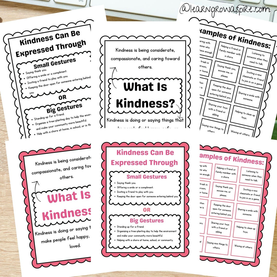 Kindness Activities for Kids: Printable Worksheets (digital Download ...